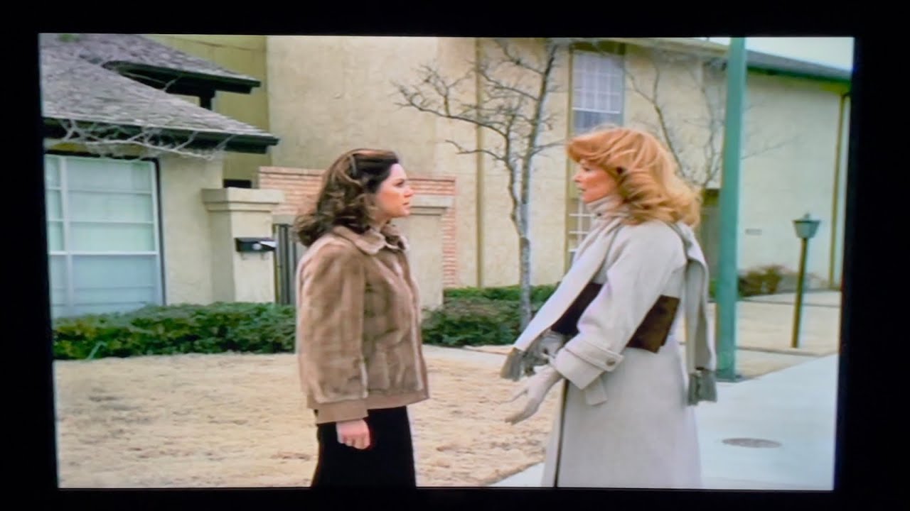 Dallas: Pam Ewing confronts Julie Grey. - YouTube
