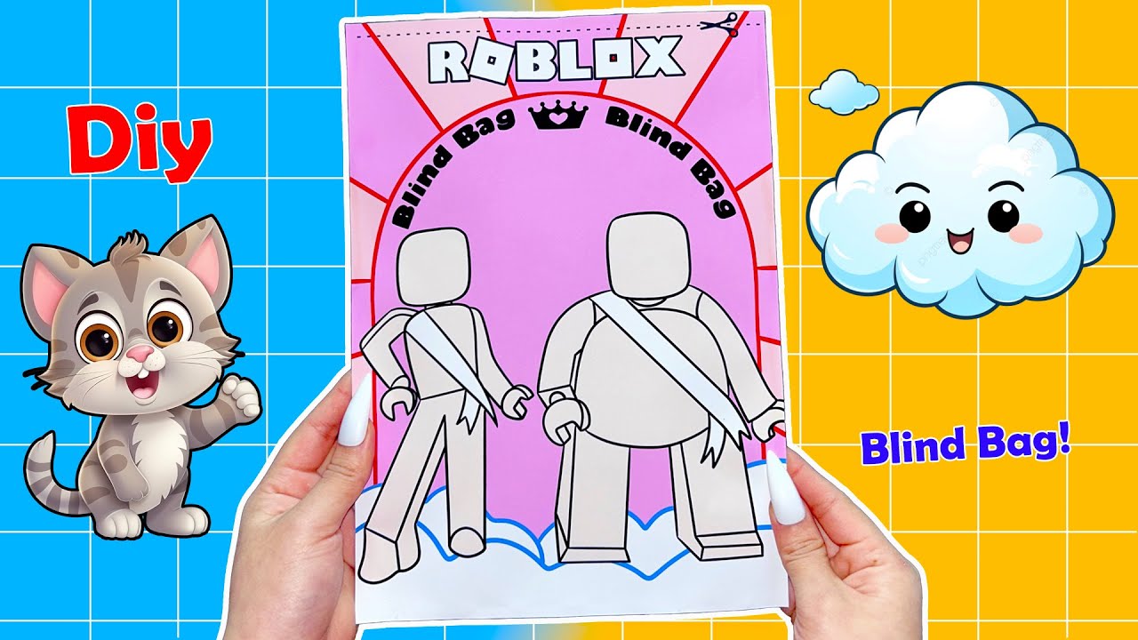 Roblox 로블록스 Fat and Thin Outfit Unbox ASMR Blind Bag블라인드백 #Enid # ...