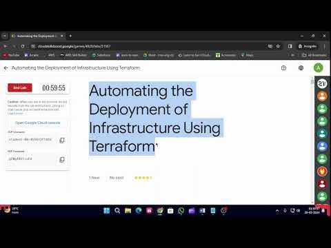 Automating the Deployment of Infrastructure Using Terraform | Arcade 2024 #arcade#goolgecloud# ...