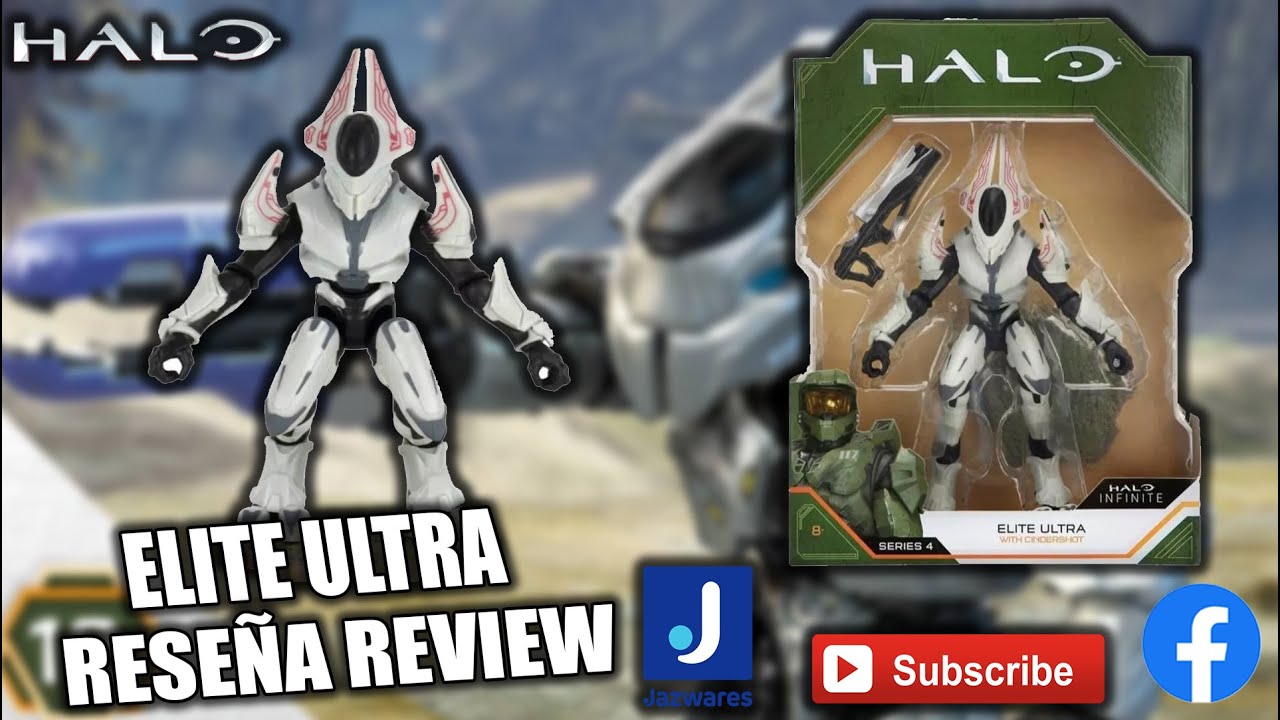 ELITE ULTRA HALO INFINITE JAZWARE FIGURAS 3.75 ESCALA 1:18 RESEÑA ...