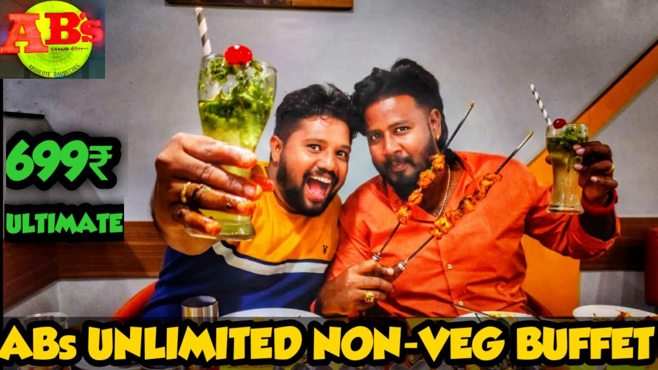 UNLIMITED BUFFET / ABS Absolute Barbecues / Velachery / Food Review ...