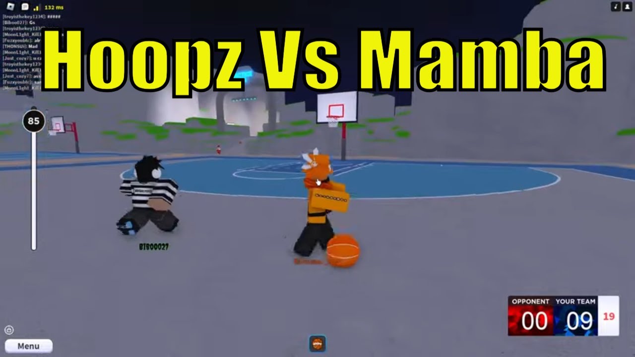 Playing Hoopz with Mamba - YouTube