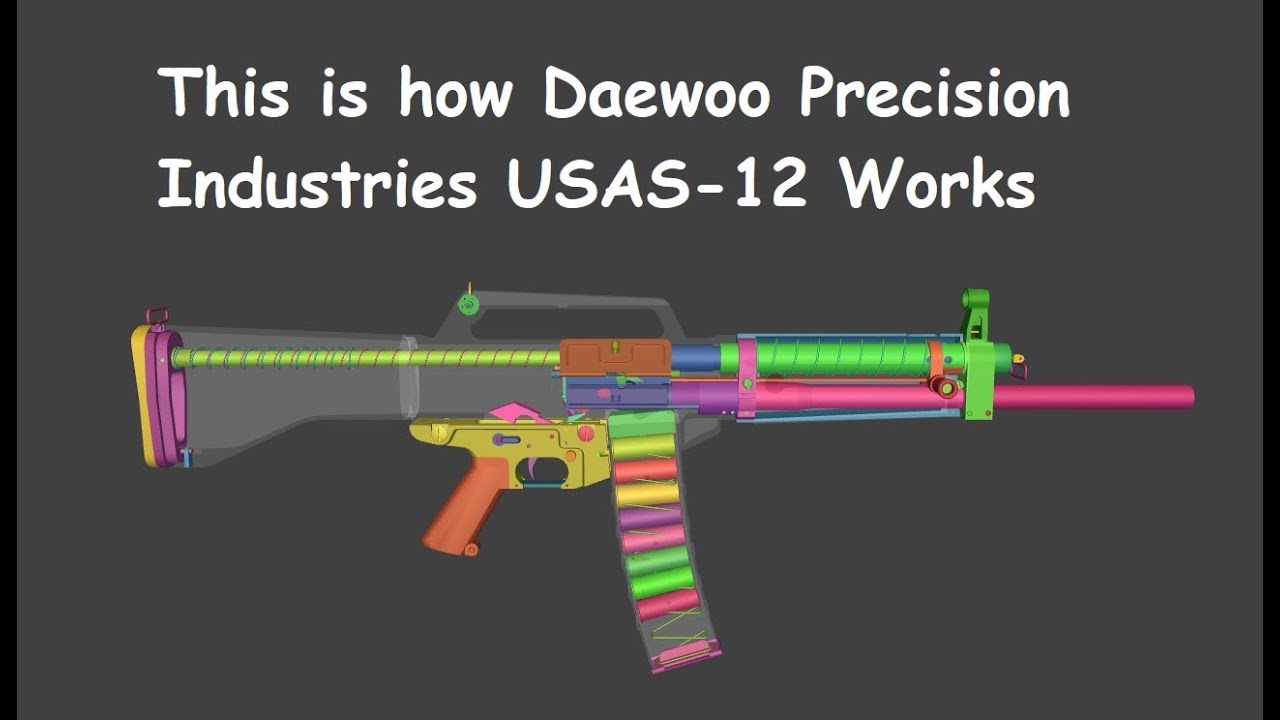 This is how Daewoo Precision Industries USAS-12 Works | WOG | - YouTube