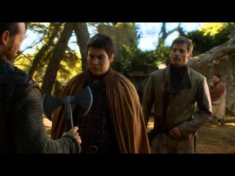Jaime gives Brienne "Oathkeeper" and says farewell -(GoT S4E4) - YouTube