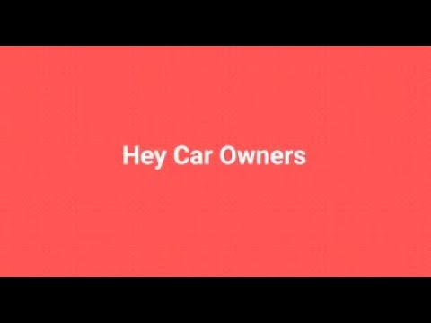 Hey Car Owners - YouTube