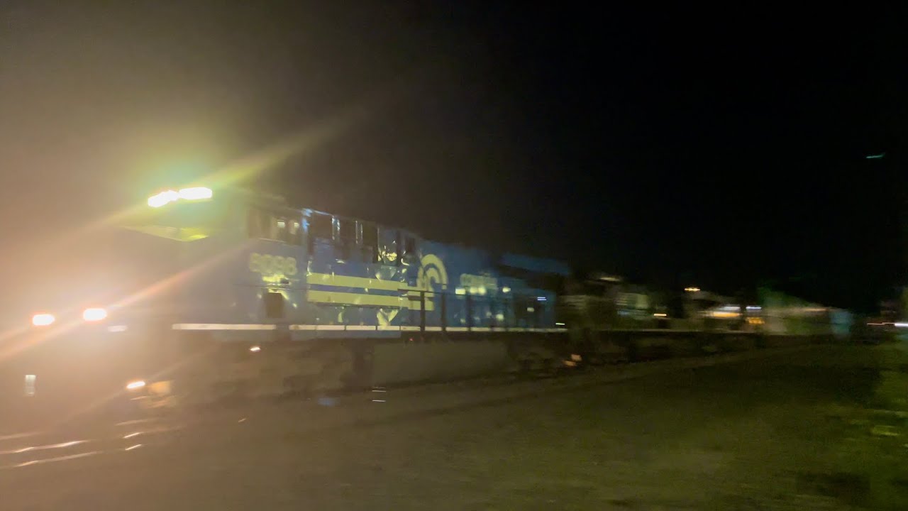 NS 23G with NS 8098 and NS 8025 passes La Porte - YouTube