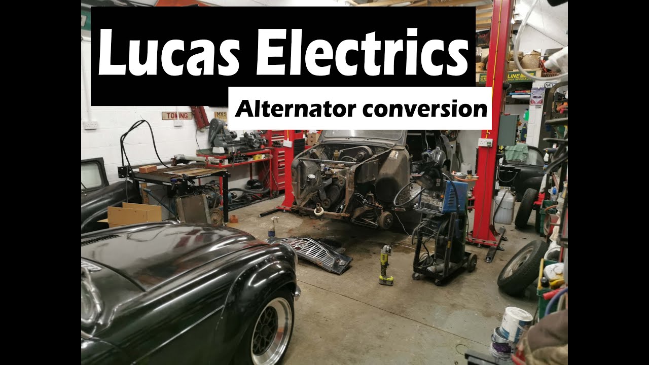 Lucas Dynamo to Alternator conversion - YouTube