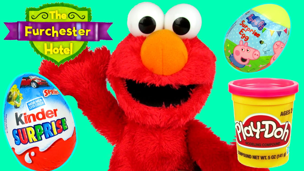 Talking Elmo Sesame Street Furchester Hotel Toy Review Unboxing ...