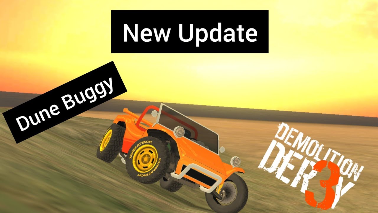 Demolition Derby 3| New Update!! Dune Buggy Test and Review - YouTube