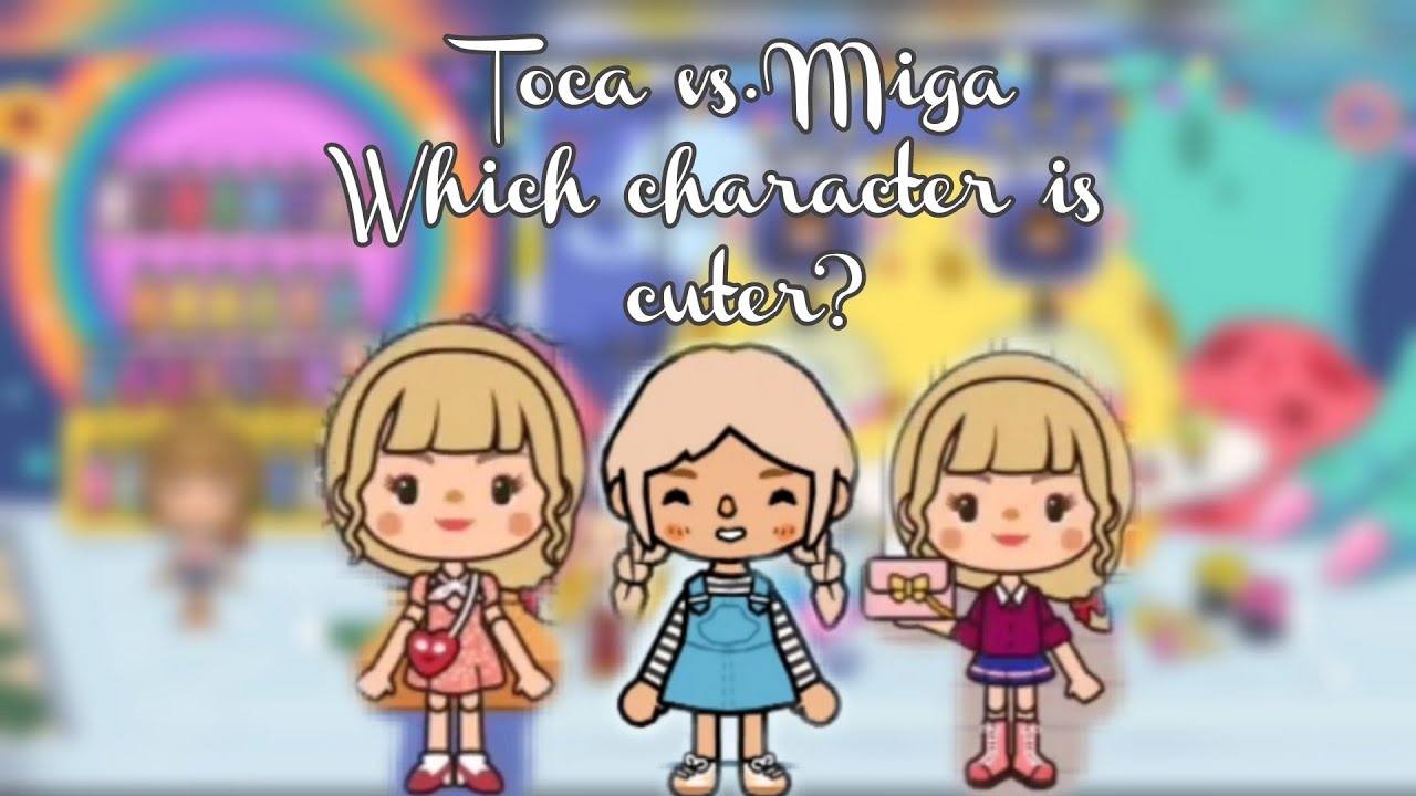 TOCA LIFE WORLD VS. MIGA WORLD CHARACTER CREATOR WHICH CHARACTER IS ...