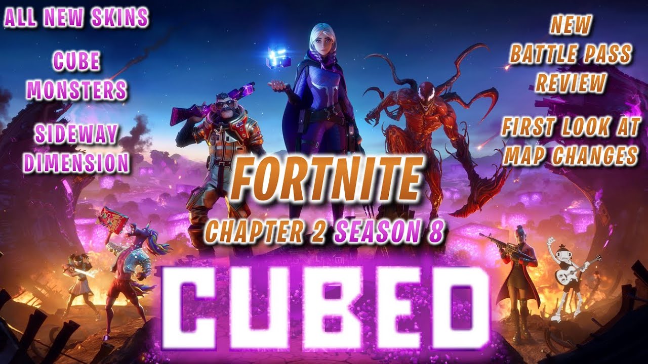 Fortnite Chapter 2 Season 8 – CUBED – Season & Battle Pass Trailer ...