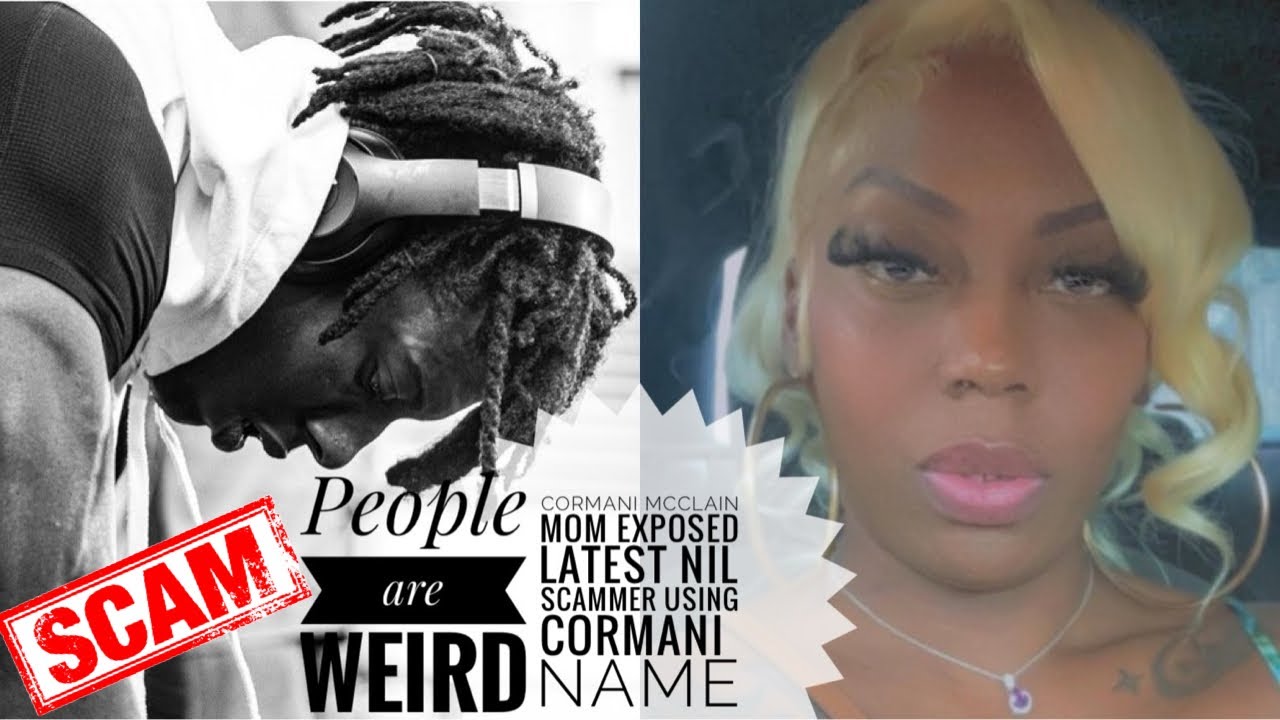 Cormani McClain MOM EXPOSED Latest NIL Scam Using Cormani Name Coach ...