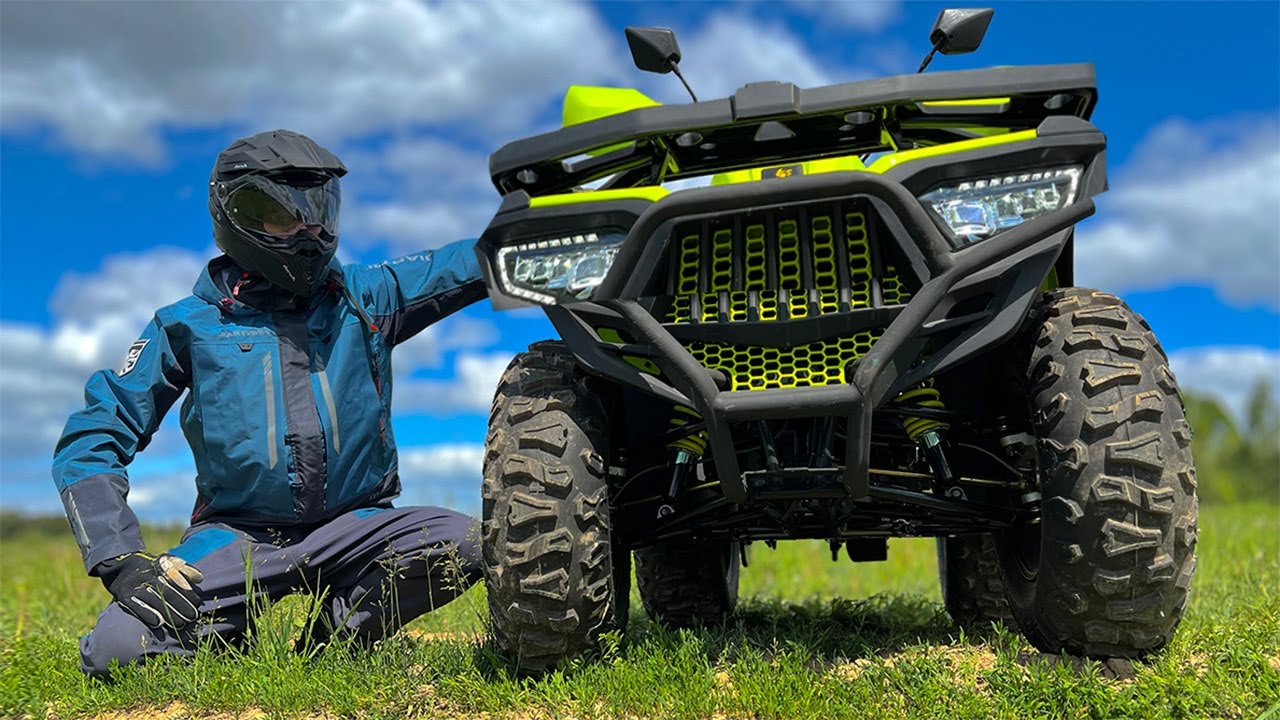 I’m shocked what this cheap ATV Bashan can do in real offroading! - YouTube