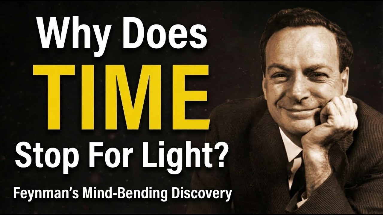 Why Does TIME Stop For Light?" — Feynman's Mind-Bending Discovery - YouTube