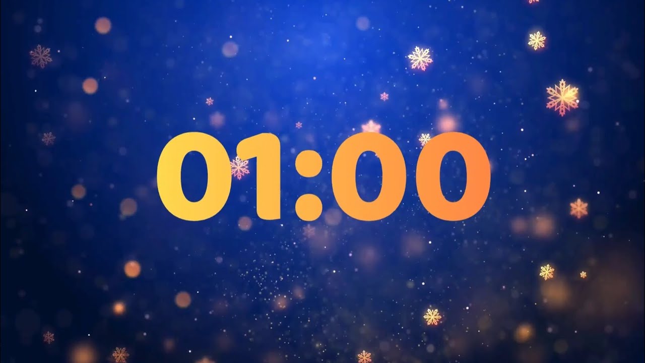 🎉 1 Minute New Year Countdown Timer | Celebrate the Final 60 Seconds! 🎊 ...
