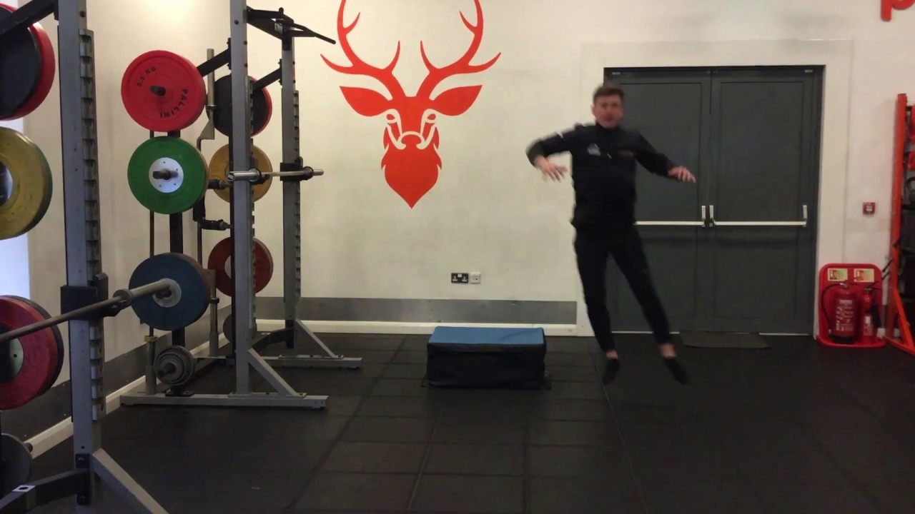 Lateral Drop Jump - YouTube