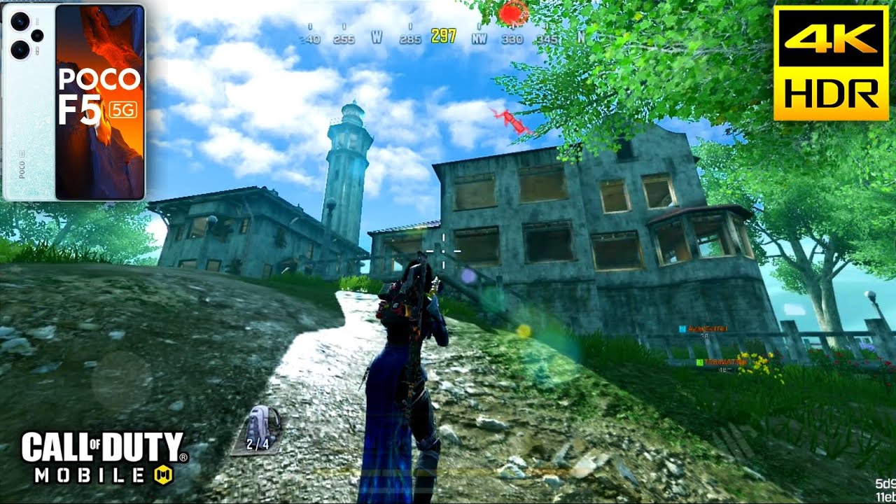 Poco F5 - Call Of Duty Mobile: Alcatraz 4k Graphics Gameplay (No ...