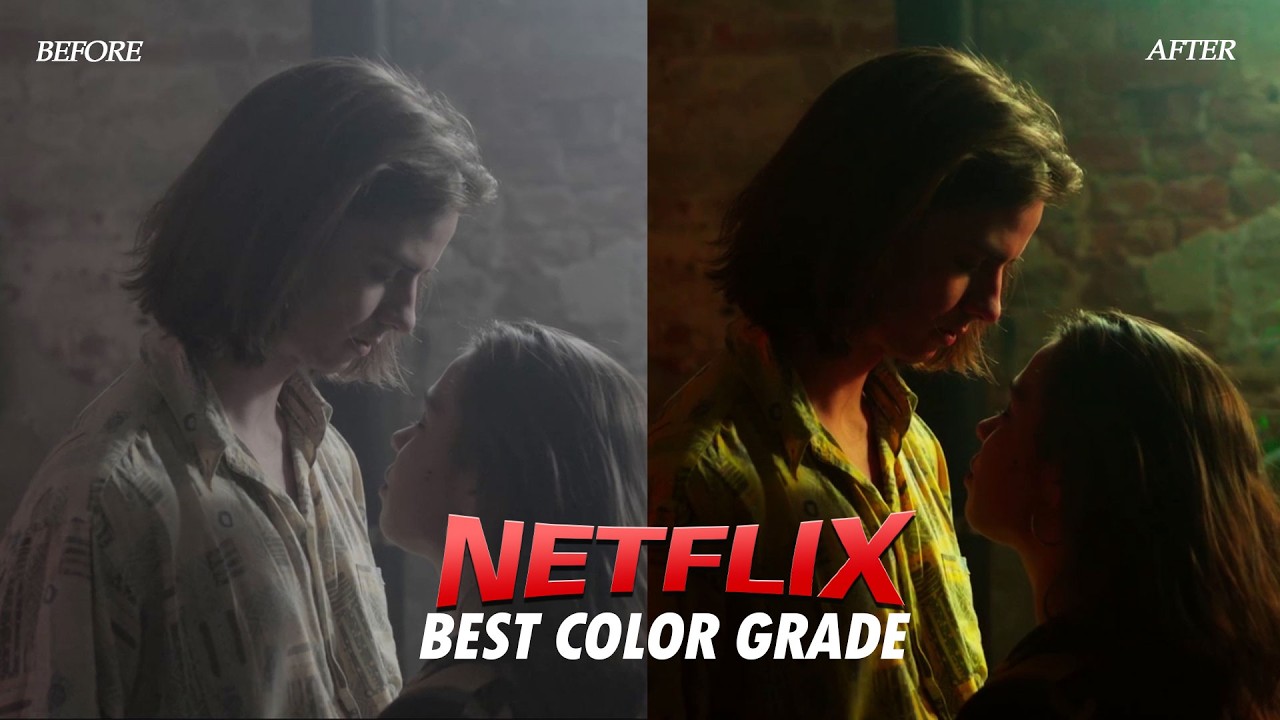 How to Get the Netflix Color Grade in Premiere Pro for Beginners - YouTube
