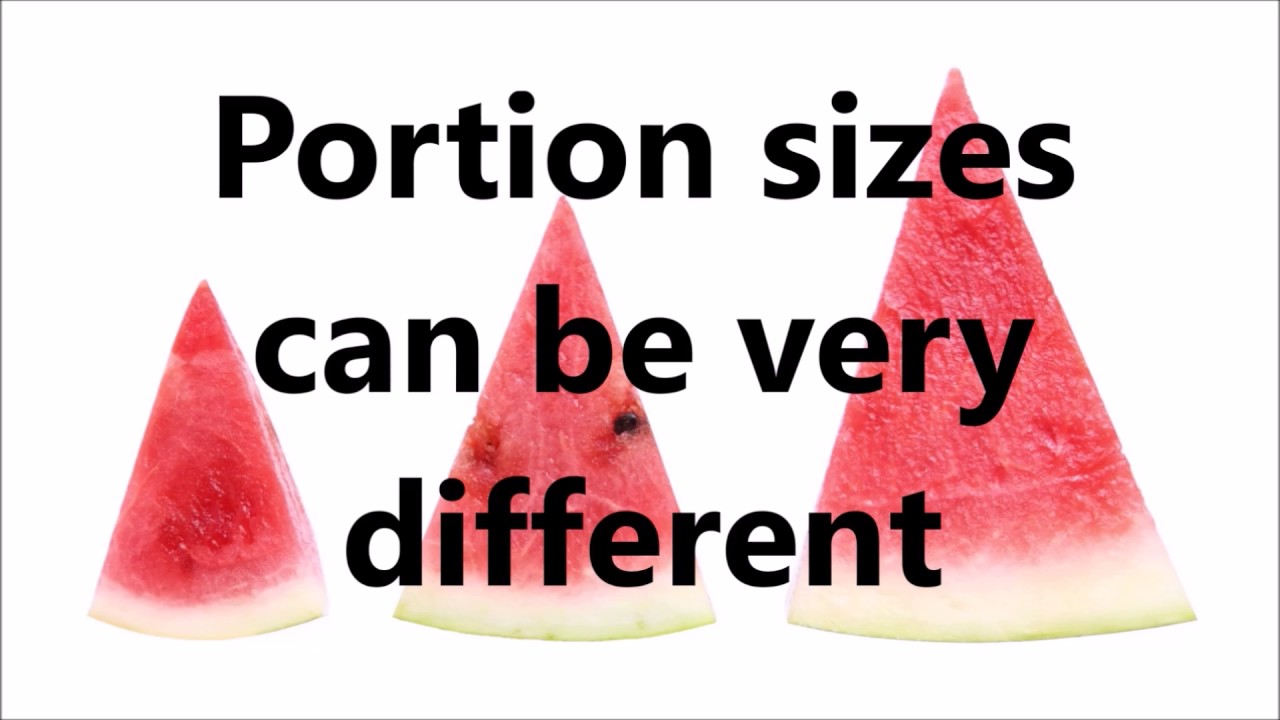 MODULE 3 Portion vs Ration - YouTube