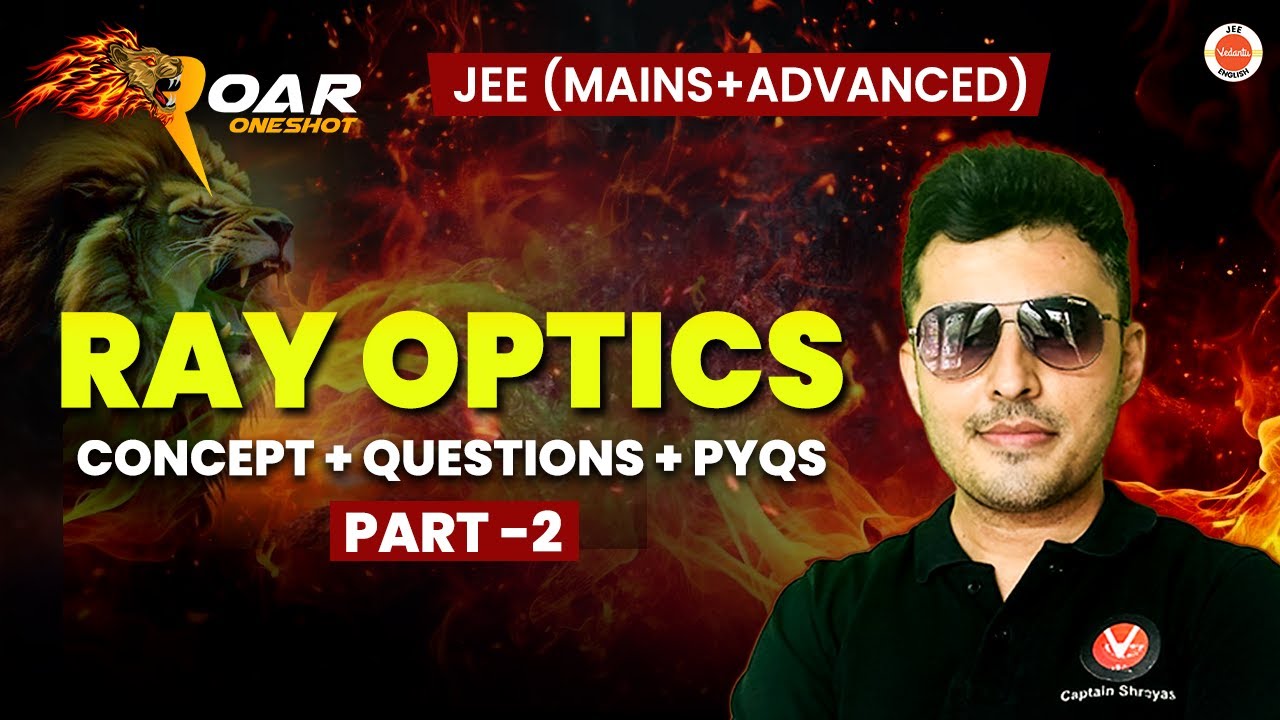 Complete Ray optics ( Part 2 ) | JEE 2025 | All Concepts And Question ...