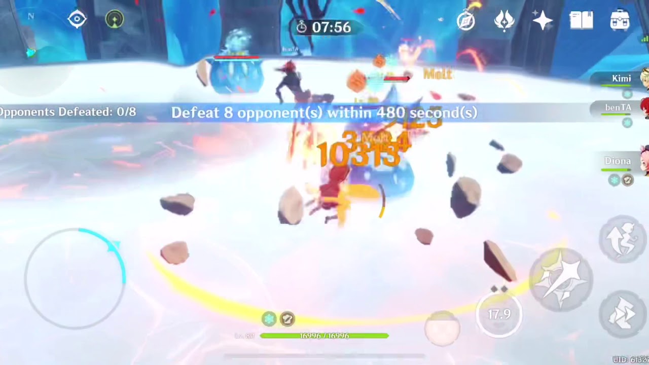 Genshin impact | Forsaken rift: Frosted Altar IV - YouTube