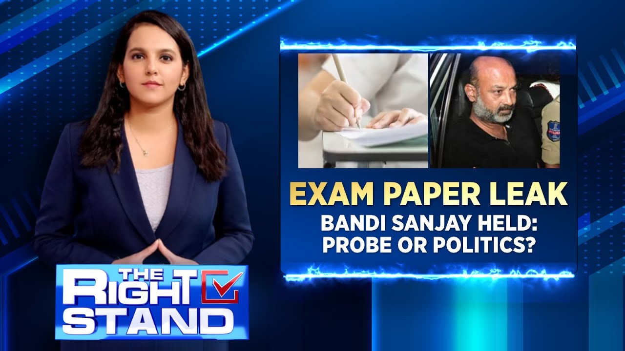Bandi Sanjay Latest News | Exam Paper Leak: Bandi Sanjay Held: Probe Or ...