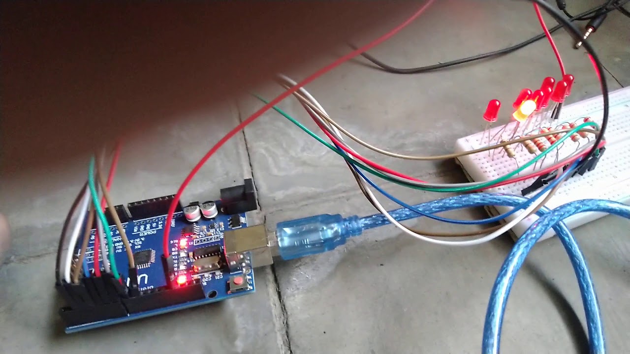 LED comon katoda arduino XI EI 2 - YouTube