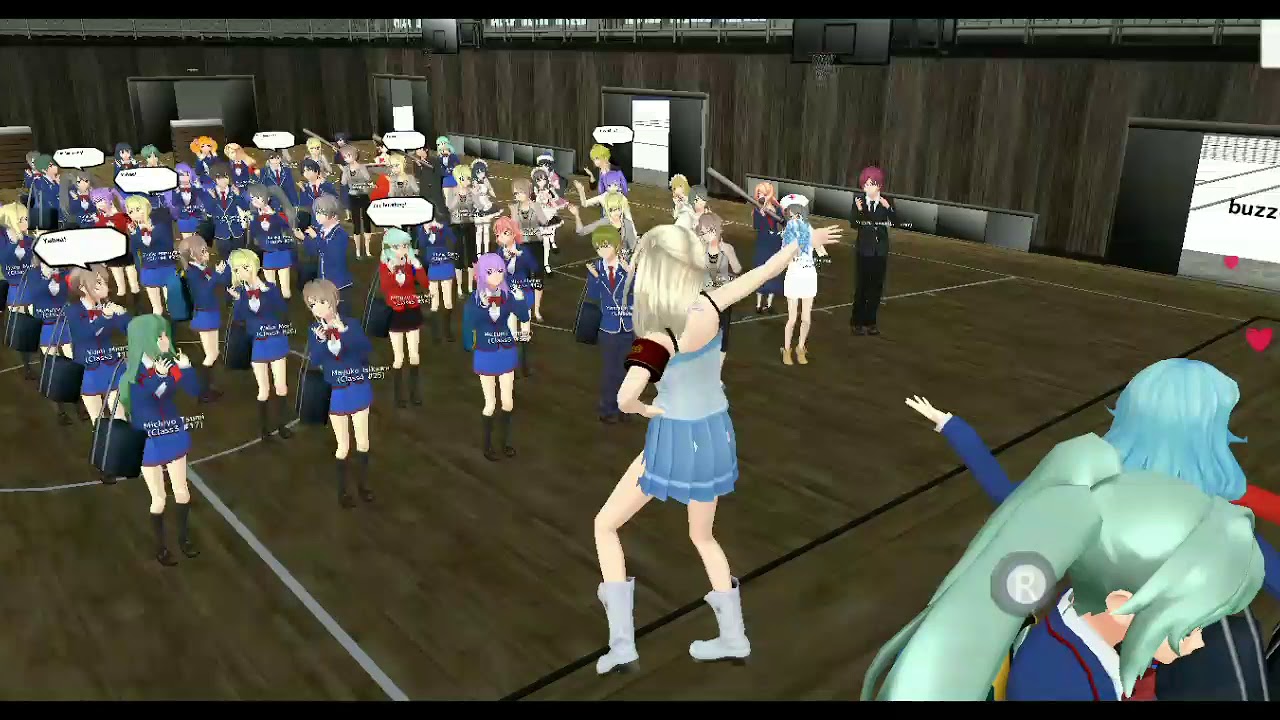 School girl simulator dance - YouTube