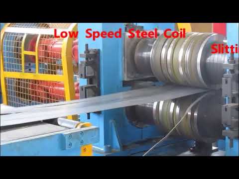 steel coil slitting machine In TATA group（KJS60 8 600） - YouTube