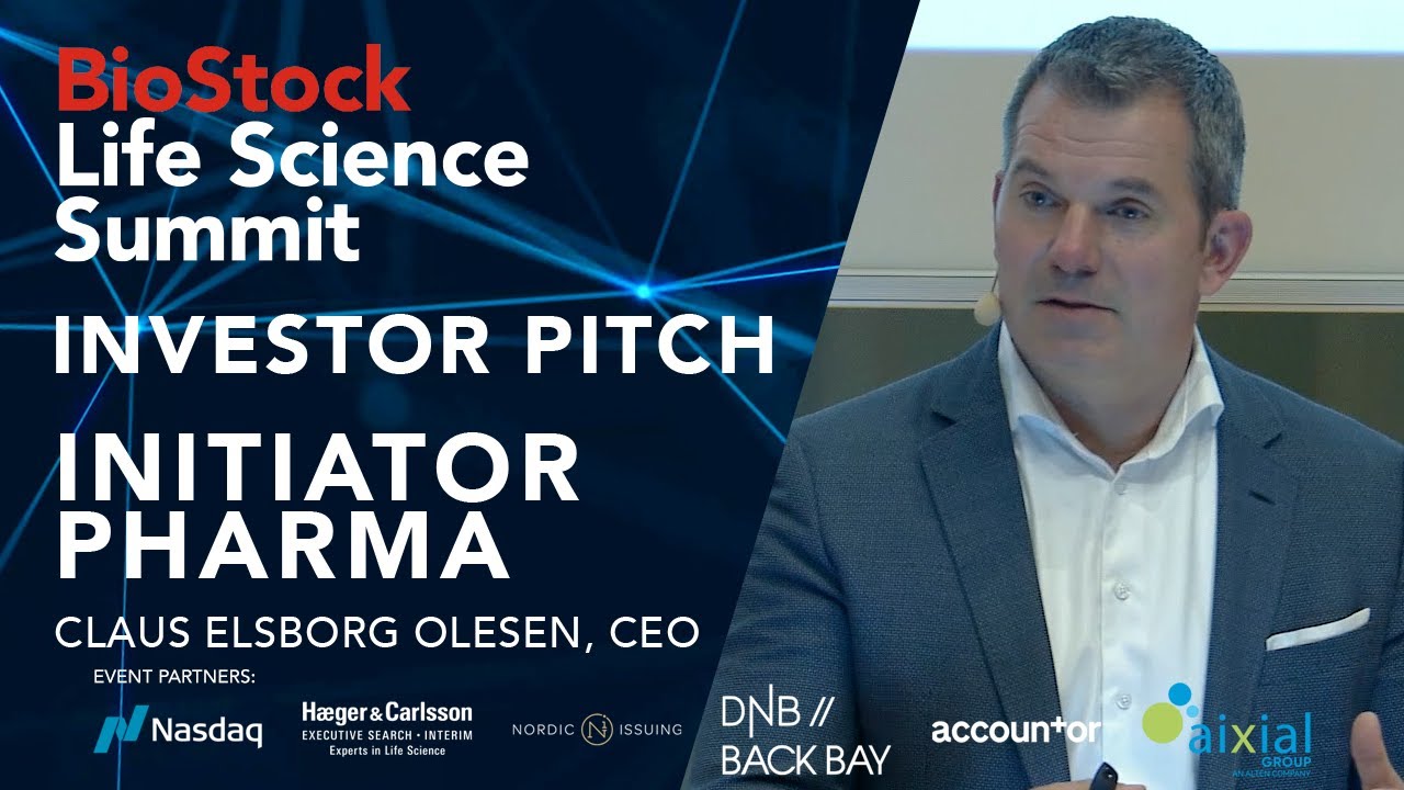 BioStock Life Science Fall Summit | Initiator Pharma | October 2023 ...