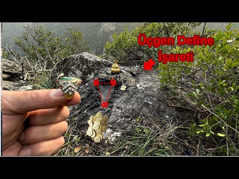 Bulduğum En Muhteşem Hazine, Üçgen Define İşareti, Eşkiya Definesi...