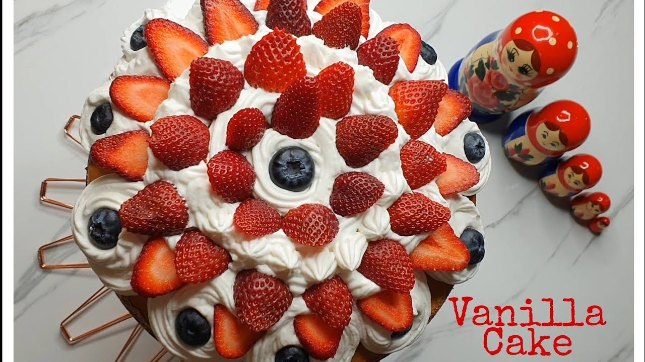 Baking Vanilla Cake | Easy recipe - YouTube