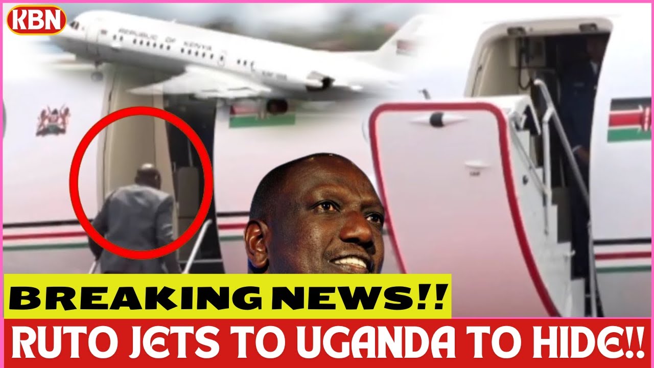 6 MINUTES AGO! Ruto JETS to UGANDA to HIDE ahead of MEGA Nane Nane ...