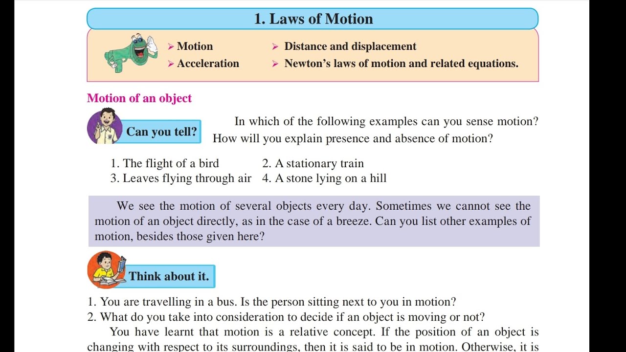 An overview of laws of motion - YouTube