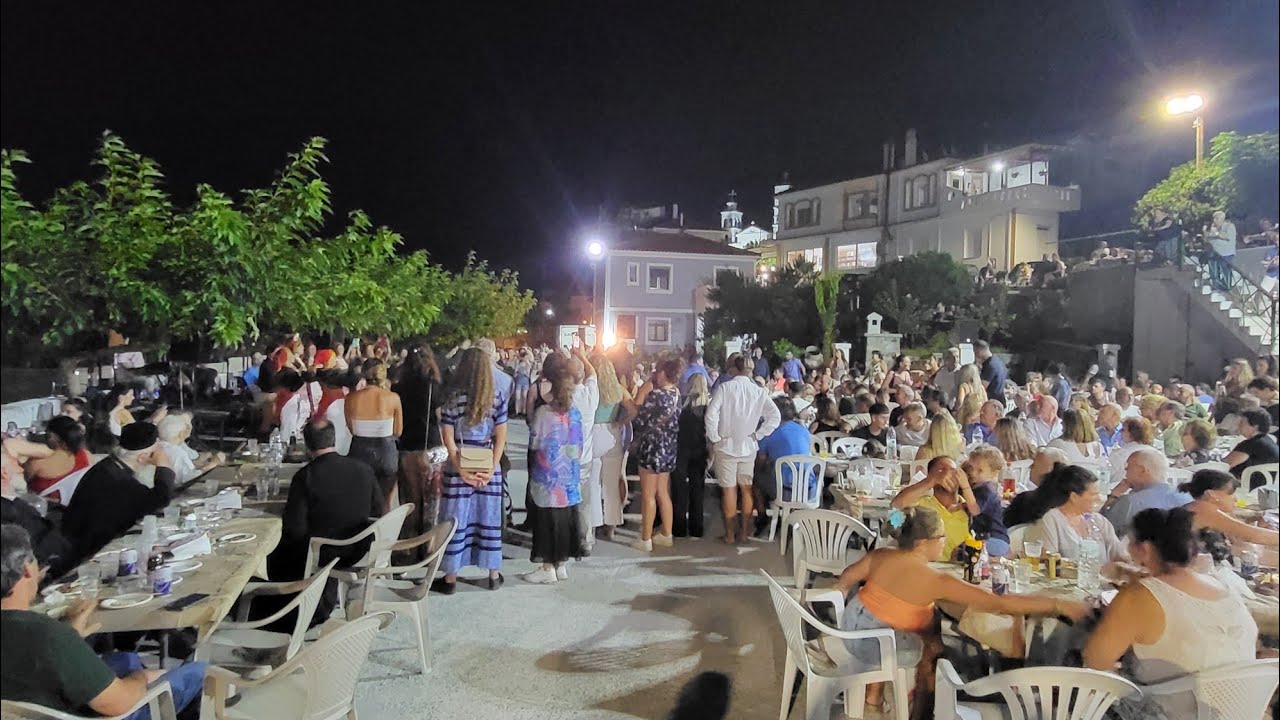 Γιορτή Τηγανίτας Αμπελος Σάμου 21/7/24 - YouTube
