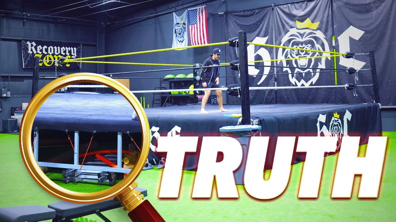 The Truth About Building a WWE Pro Wrestling Ring - YouTube