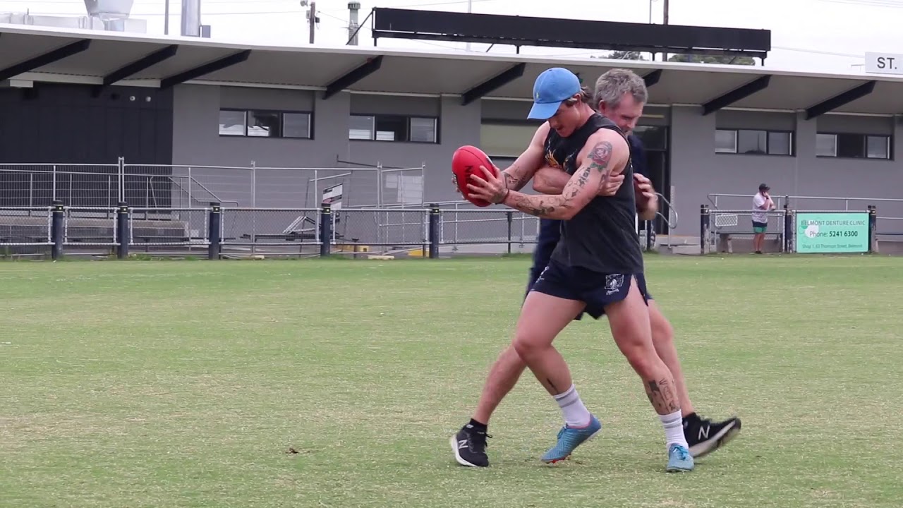 AFL Tackling Fundamentals - YouTube