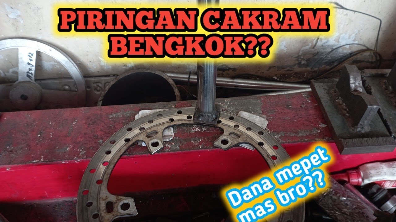 cara pres piringan cakram - YouTube