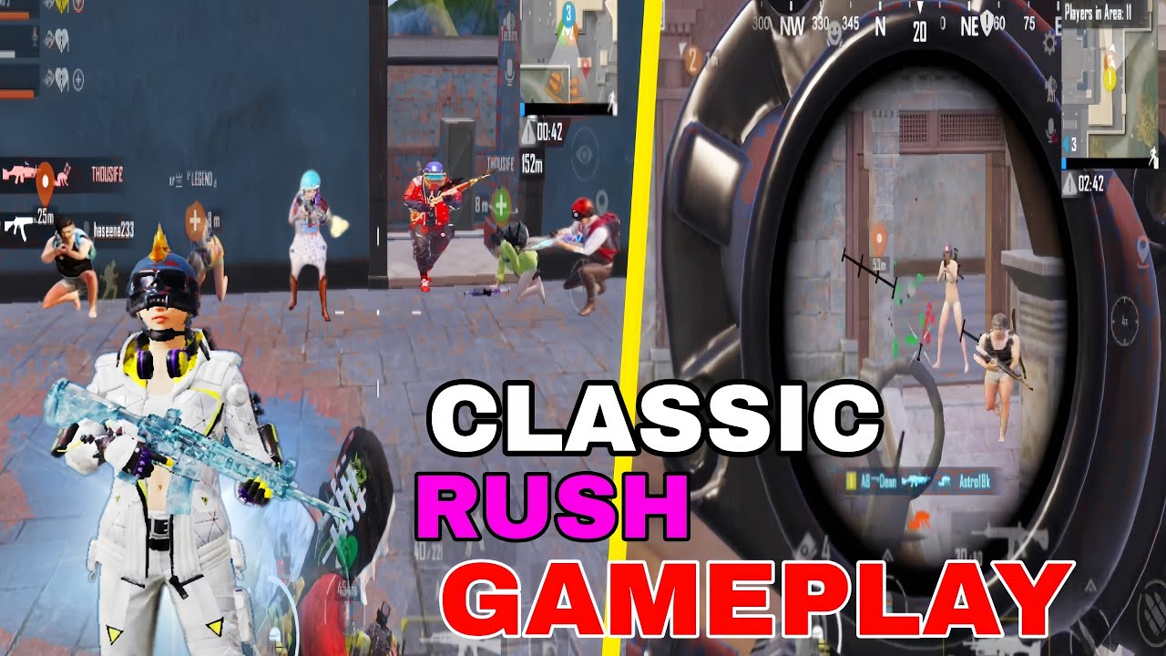 Classic Rush gameplay Only EVENT in BGMI - YouTube