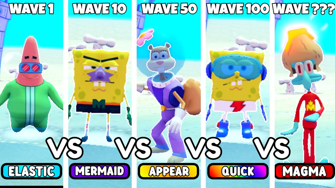 EVERY HERO UNIT VS ENDLESS MODE! (SpongeBob Tower Defense) - YouTube