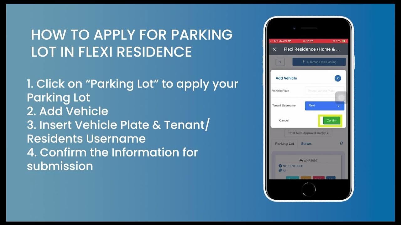 How to Use Flexi Residence | Flexi Parking - YouTube
