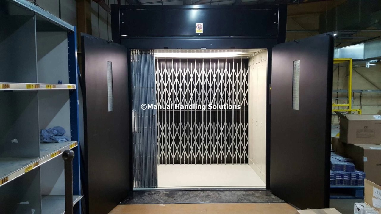 BOXlift Goods only Lift, BOXlift Pro with Attendant - YouTube