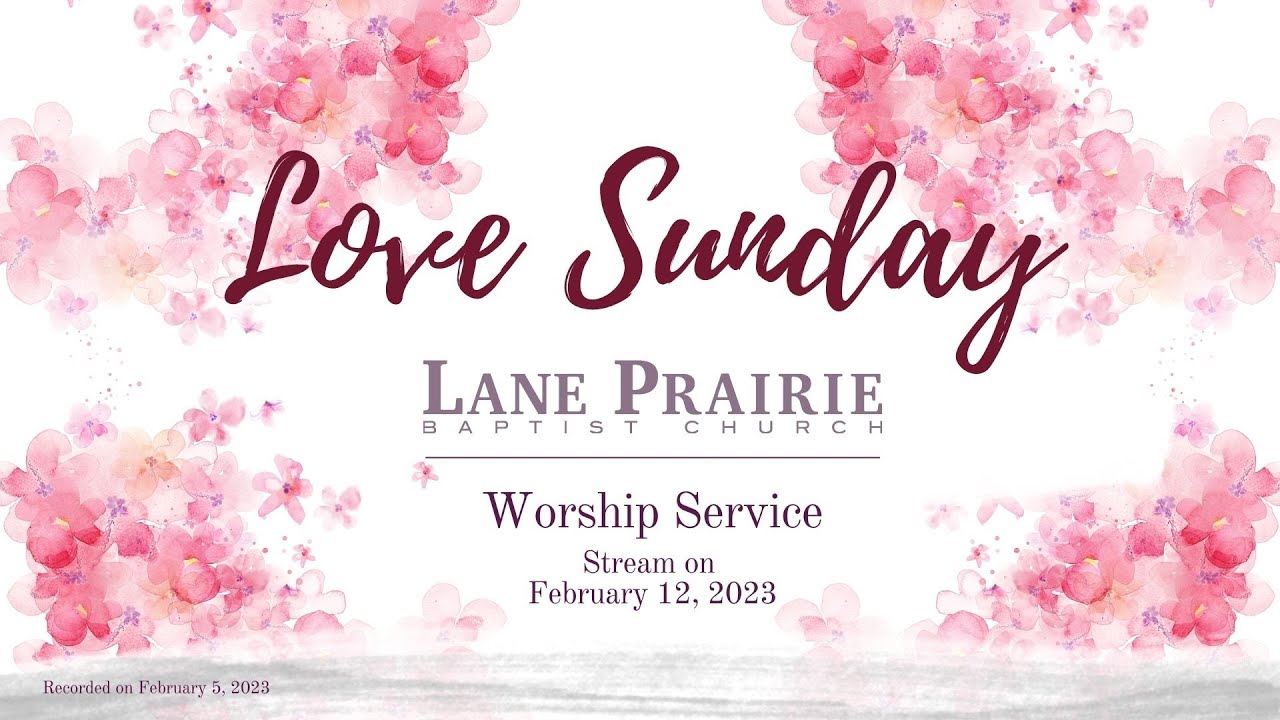 Worship Service - Love Sunday - YouTube