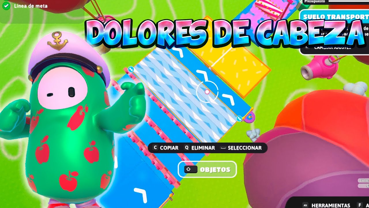 CREANDO MI PRIMER MAPA DE FALL GUYS || fall guys creativo - YouTube