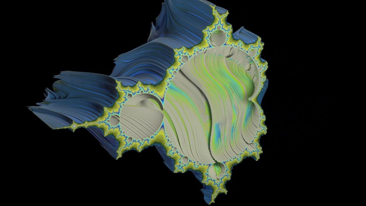 3d Mandelbrot in 4k - YouTube