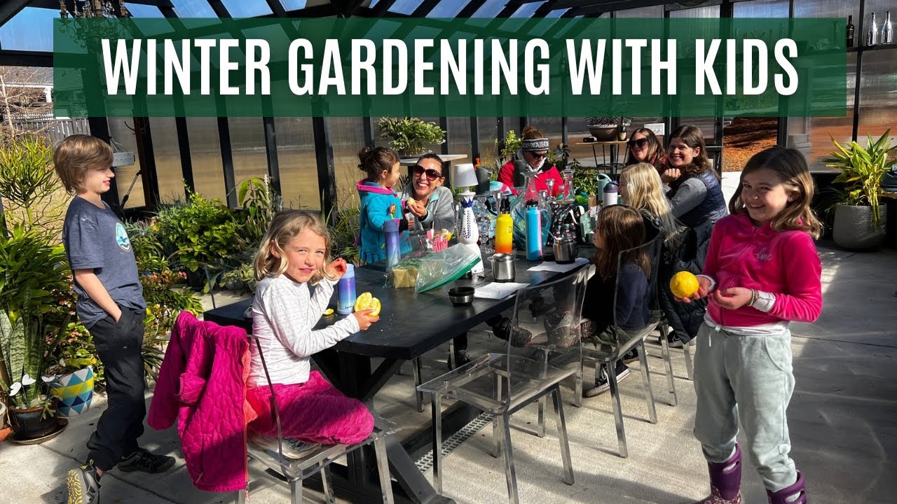 Winter Gardening with Kids - YouTube