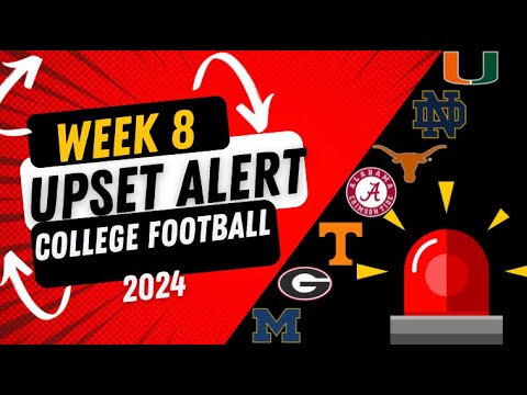 College Football Teams On * UPSET ALERT* Week 8 - YouTube