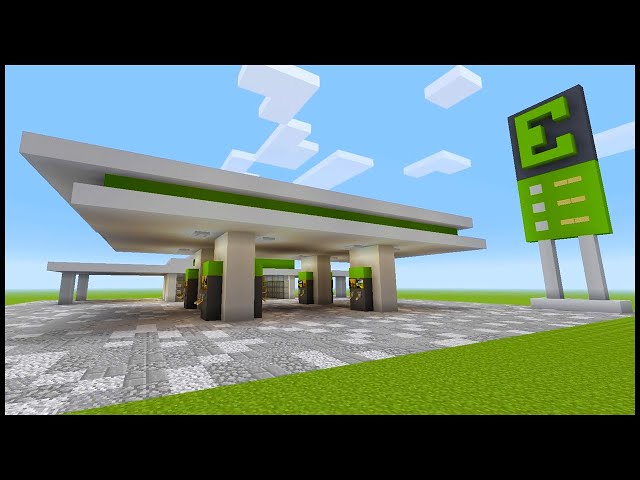 Minecraft Shell Gas Station