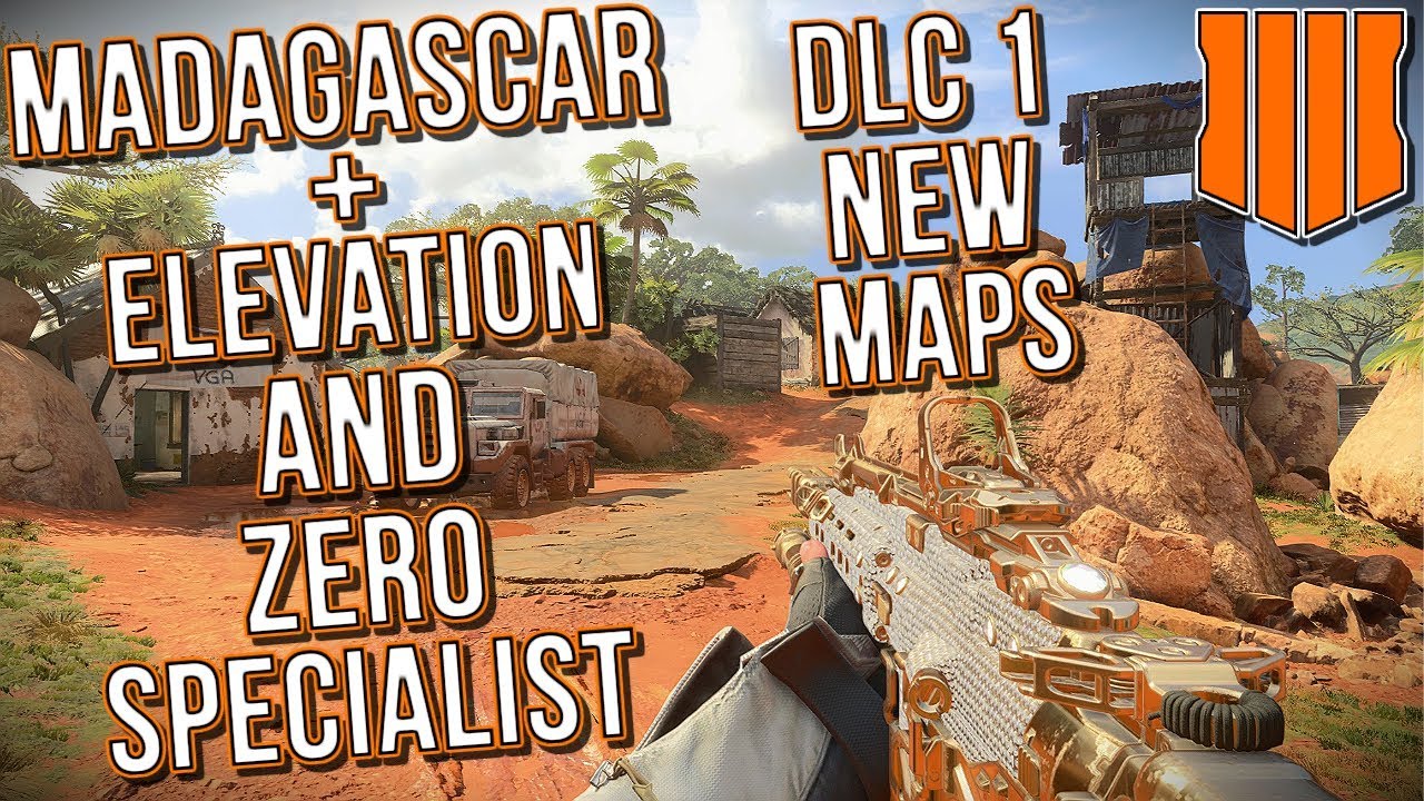 NEW MAPS "MADAGASCAR + ELEVATION" & NEW SPECIALIST "ZERO" (BO4 DLC 1 ...