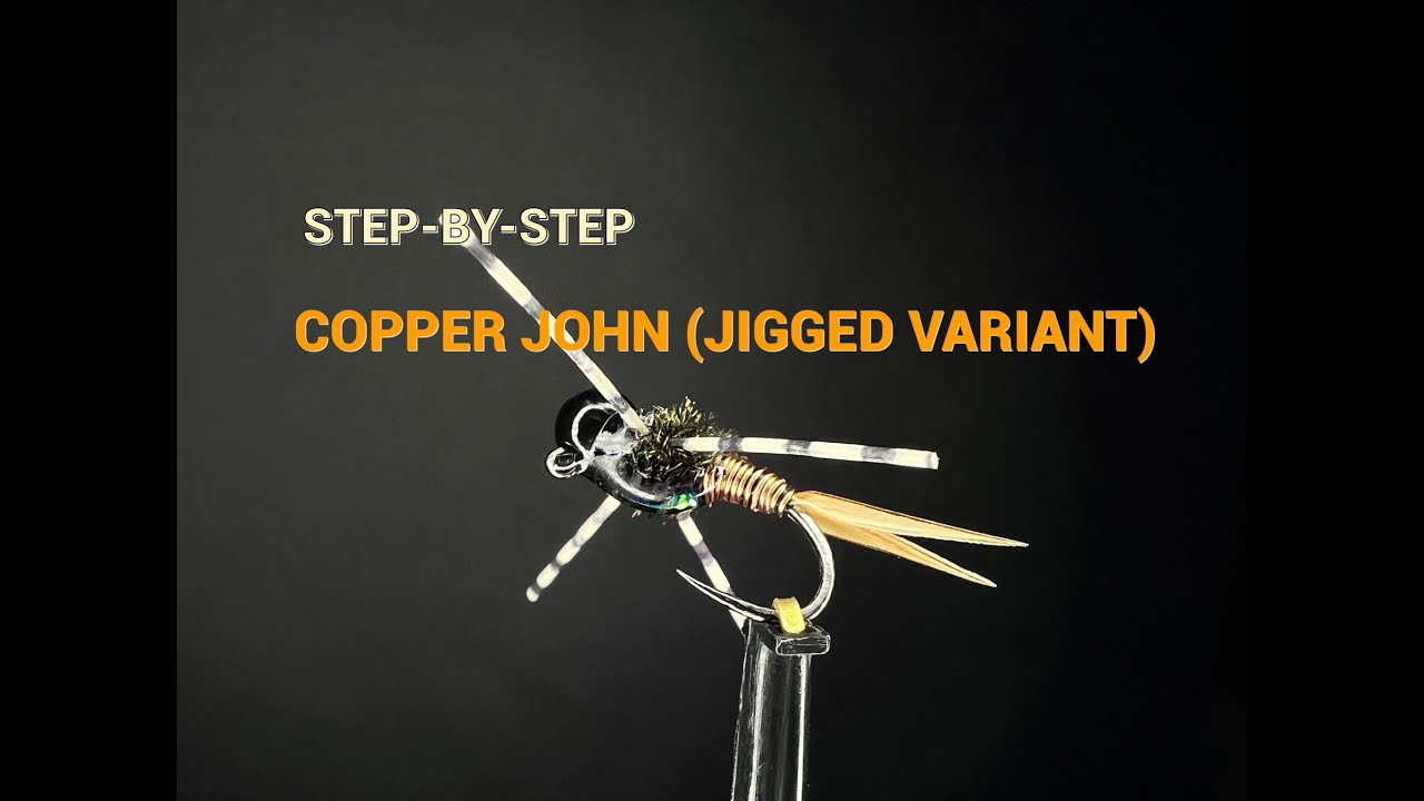 Нимфа Copper John (Jigged Variant) Как связать от GM FLY - YouTube